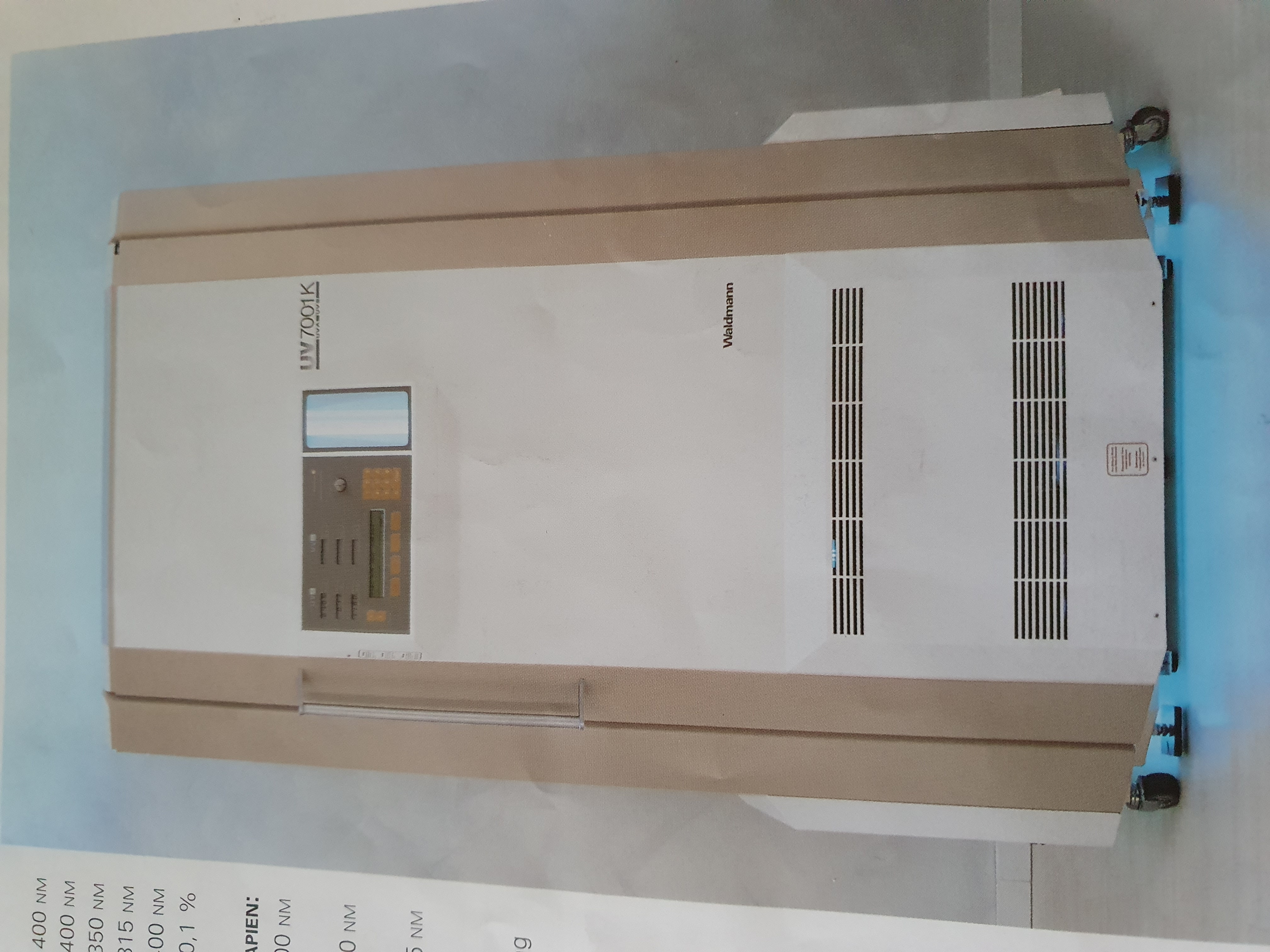 fmhjob.ch - UV Lichtkabine UV 7001 K Waldmann